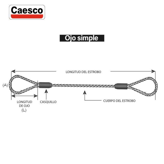 Estrobo de Cable de Acero (Simple) – CS Beaver