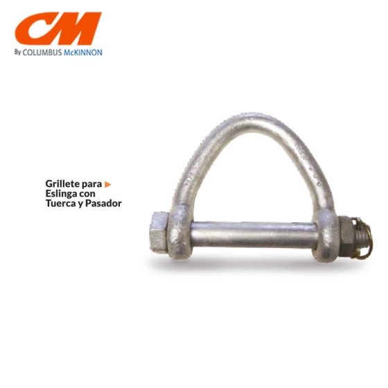 Grillete para Eslinga Pin Pasante – CS Beaver